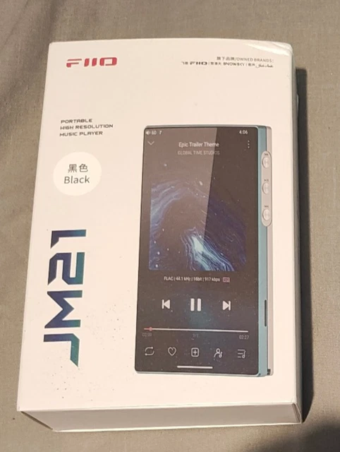 FIIO JM21 HI-RES Music Player Bluetooth WiFi USB DAC 3.5mm 4.4mm ...