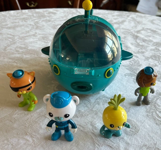 OCTONAUTS GUP A Mission Vehicle Submarine Captain Barnacles Tunip ...