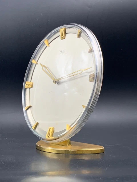 KIENZLE SUPERIA HORLOGE de table mécanique 8 days Art Déco Vintage ...