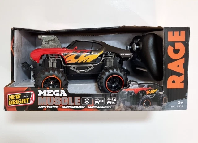 NEW BRIGHT MEGA muscle Rage rc radio control truck £14.90 - PicClick UK