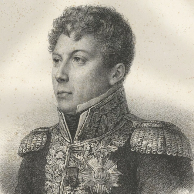 PORTRAIT CHRISTOPHER MICHEL Duroc Empire - Lithography Folio Original ...