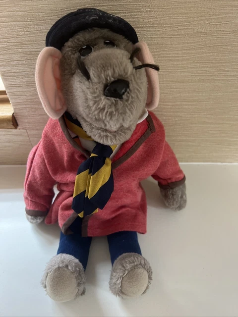 VINTAGE ROLAND RAT plush soft toy suit and tie £50.00 - PicClick UK