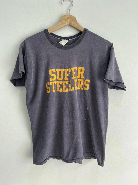 VTG 70S RUSSELL Athletic Super Steelers Sun Faded tee shirt £58.35 ...