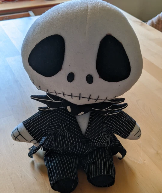 RARE CHIBI JACK Skellington soft toy plush The Nightmare Before ...