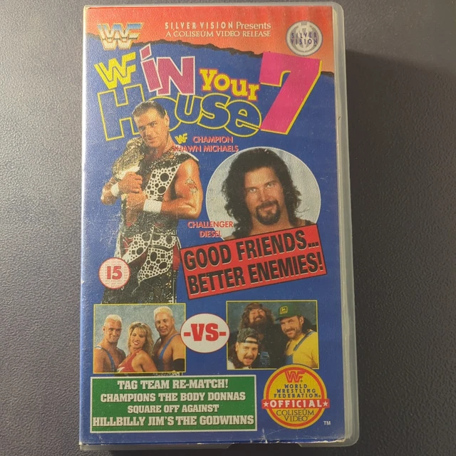 WWE WWF IN Your House 7 VHS Wrestling Video £4.99 - PicClick UK