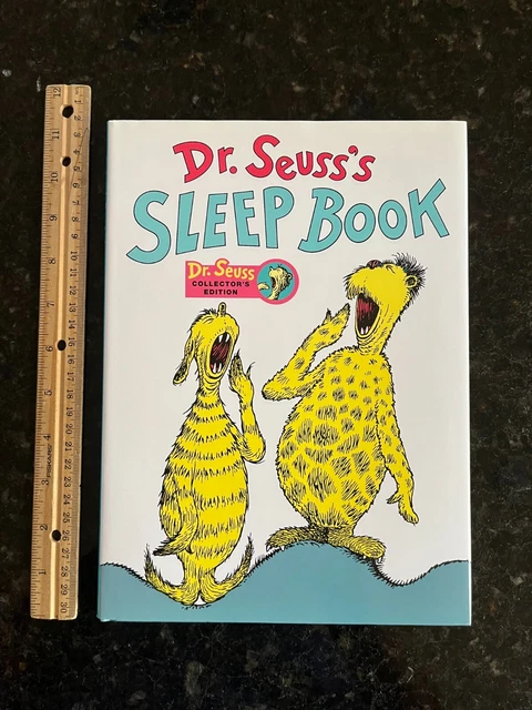 SLEEP BOOK DR. Seuss large oversize beginner hardcover book #2 $12.00 ...