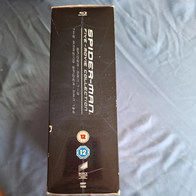 THE SPIDER-MAN COMPLETE Five Film Collection Blu-ray (2016) Tobey ...