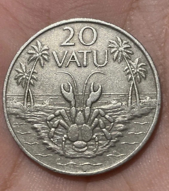 VANUATU 20 VATU Coin 1983 $9.00 - PicClick AU