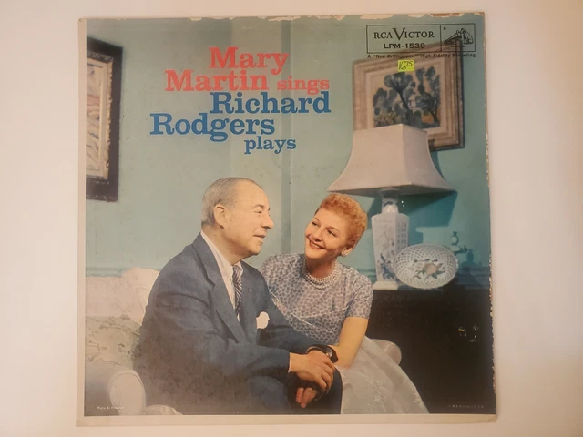 MARY MARTIN, RICHARD Rodgers - Mary Martin Sings; Richard Rodgers Plays ...