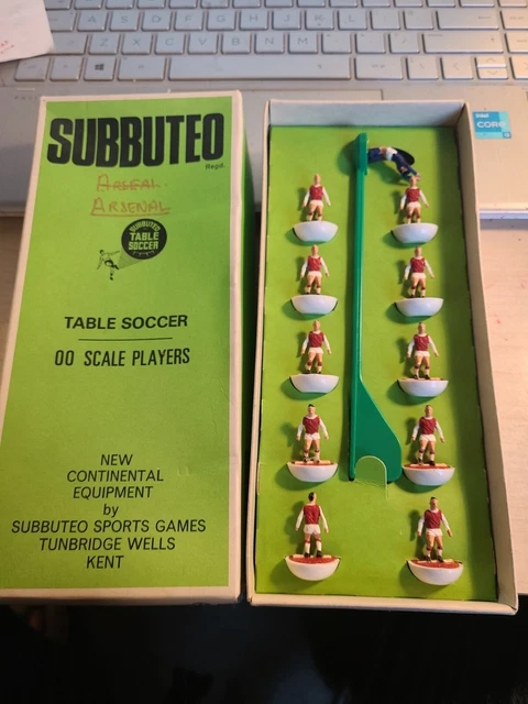 SUBBUTEO HW TEAM Ref 16 Arsenal Referenced Box £6.49 - PicClick UK