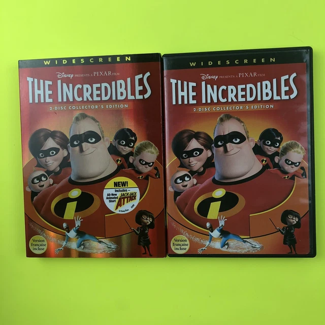 THE INCREDIBLES (DVD, 2003, Widescreen, 2-Disc Collector's Edition)-028 ...