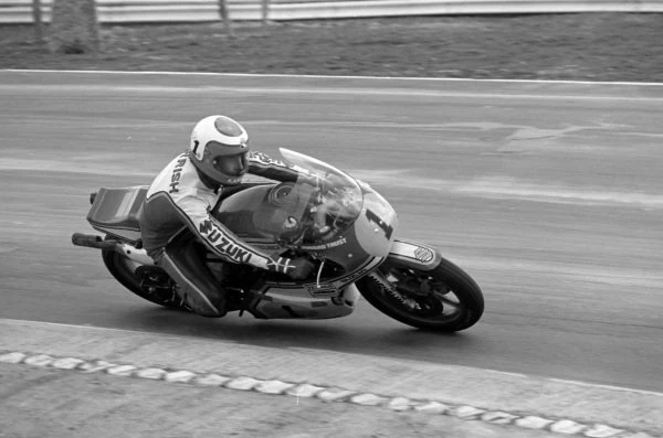 STEVE PARRISH SUZUKI Motorcycle Racing 1977 Old Photo 4 $10.00 ...