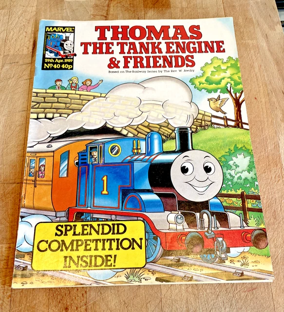 THOMAS THE TANK Engine & Friends comic - April 1989. No.40 £3.00 ...