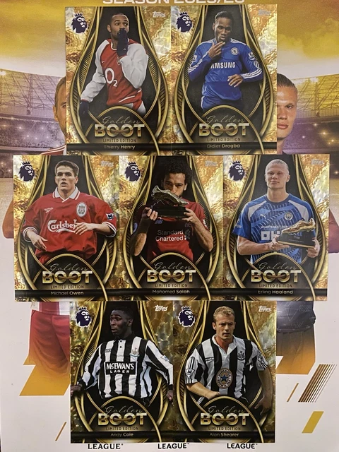 TOPPS MATCH ATTAX 25/26 Golden boot Limited Editions x 7 Cards £15.06 ...