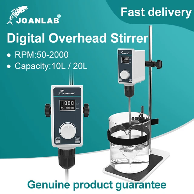 LIQUID MIXER LAB Electric Stirrer Digital Overhead Stirrer Lab ...