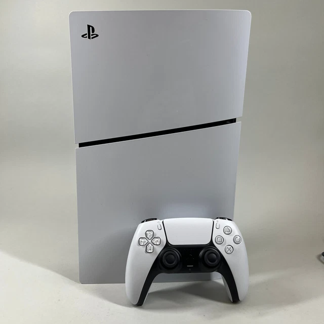 SONY PLAYSTATION 5 Slim Digital Edition PS5 1TB White Console Gaming ...
