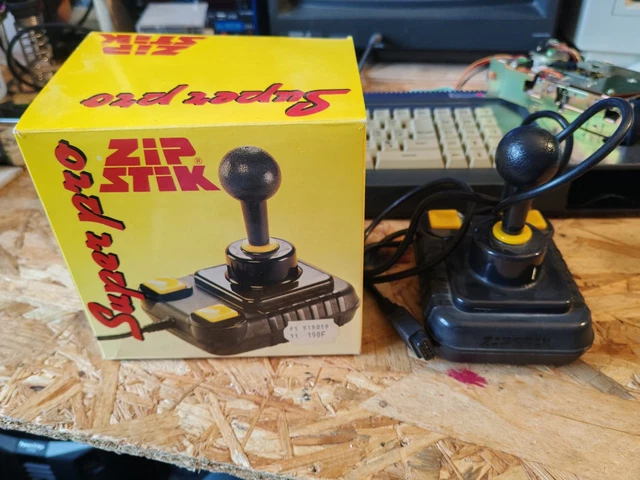 JOYSTICK ZIP STICK en boite Amiga Amstrad ..port DB9 testé OK EUR 36,99 ...