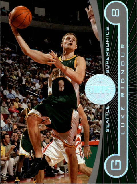 2005-06 TOPPS FIRST Row Seattle Supersonics Basketball Card #40 Luke ...