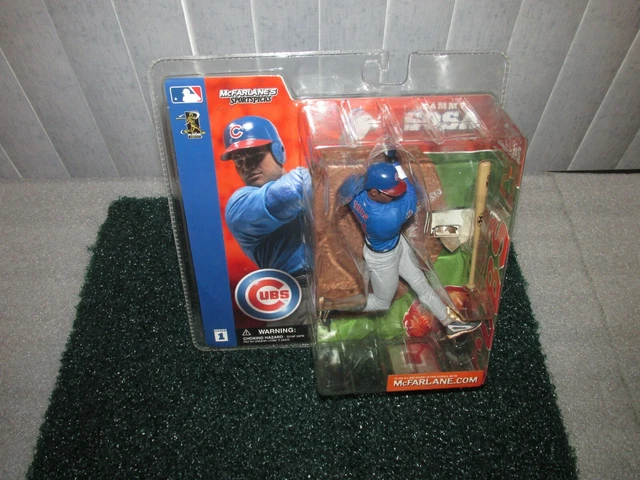 MCFARLANE 2003 SAMMY Sosa Chicago Cubs MLB série 1 (maillot bleu) EUR 9 ...