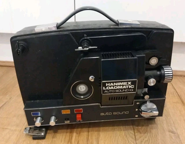 VINTAGE HANIMEX LOADMATIC Auto Sound IQ Film Reel Projector Prop £29.99 ...