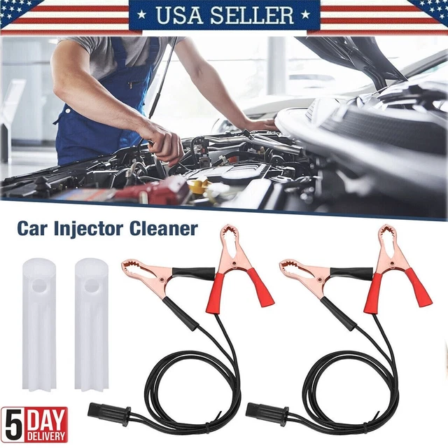 UNIVERSAL FUEL INJECTOR Flush Cleaner Adapter DIY Kit Car Cleaning Tool ...