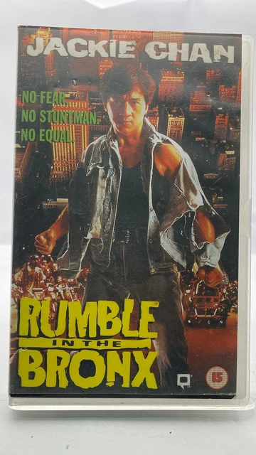JACKIE CHAN RUMBLE In The Bronx Big Box Ex-Rental VHS Cassette Tape £19 ...