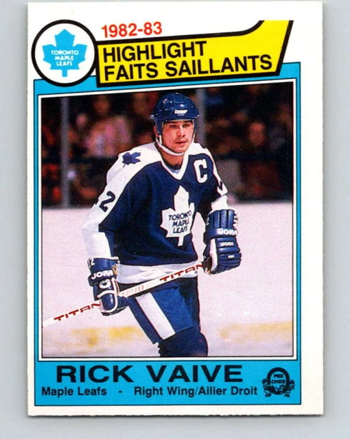 1983-84 O-PEE-CHEE #324 Rick Vaive HL Toronto Maple Leafs V27810 EUR 0 ...