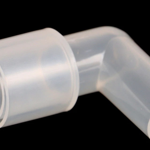 ANESTHESIA TUBE L-SHAPED Connector Elbow Circuit Tracheal Intubation ...