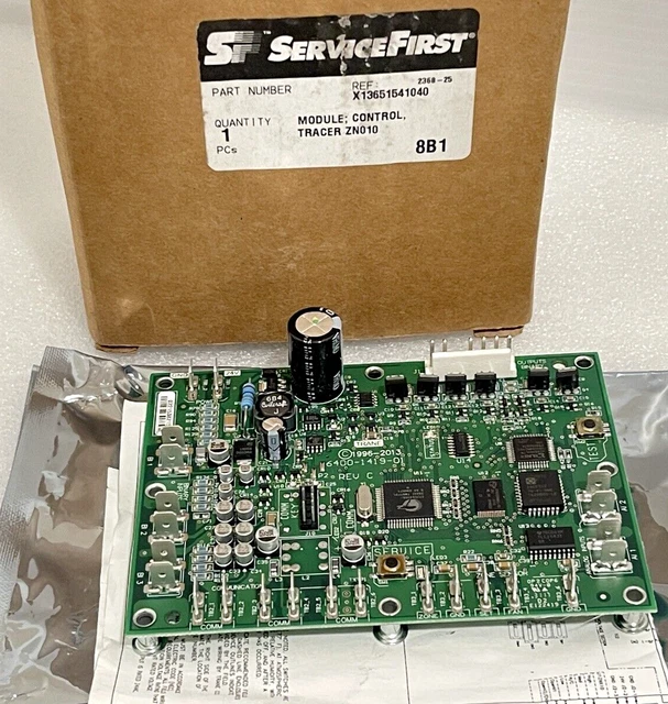TRANE X13651541040 SERVICE First Control Circuit Tracer Brd04003 Module ...