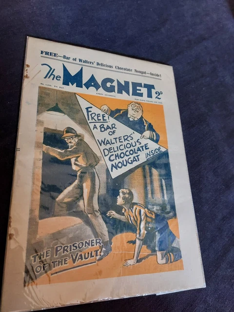 VINTAGE MAGNET COMIC 3 FEBRUARY 1934 Greyfriars Billy Bunter Harry ...