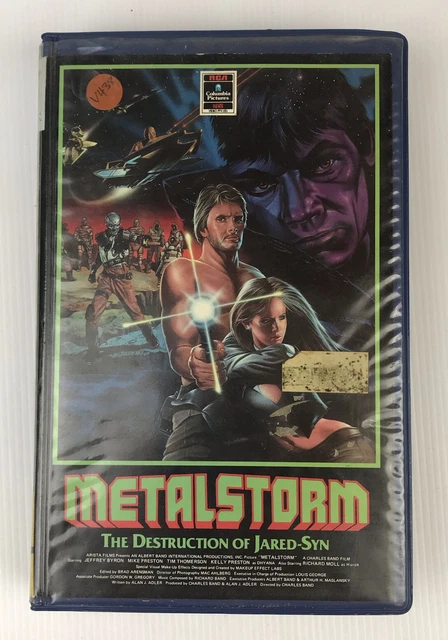 METALSTORM (THE DESTRUCTION Of Jared Sin) Ex-rental BigBox VHS video ...