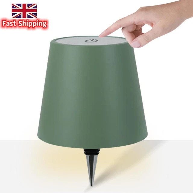 WIRELESS BOTTLE LAMP 3 Light Colors Cordless Desk Lamp for Any Bottle ...