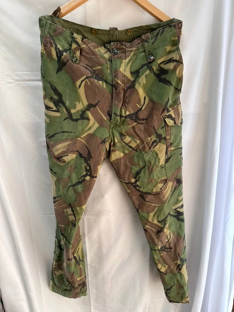 GENUINE BRITISH ARMY DPM 68 Pattern Combat Trousers - Size 36" Waist £ ...