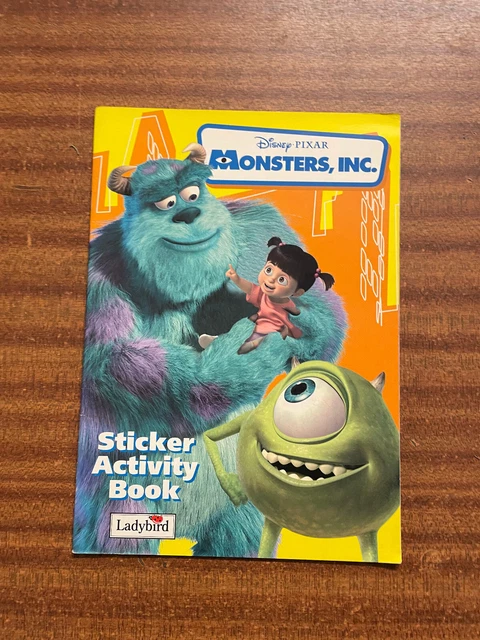 DISNEY PIXAR MONSTERS Inc - Sticker Activity Book - Pub: Ladybird ...