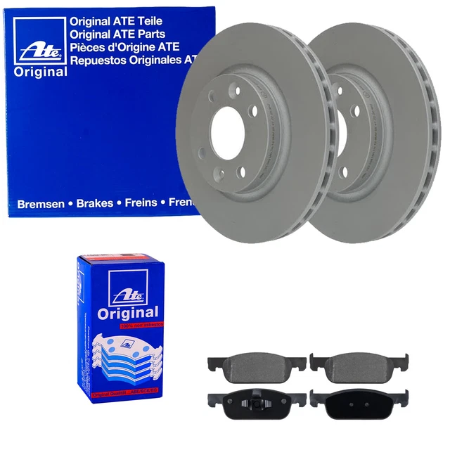 ATE BREMSSCHEIBEN + BELÄGE VORNE passend für DACIA SANDERO 2 + LOGAN / MCV 2 EUR 102,90 ...