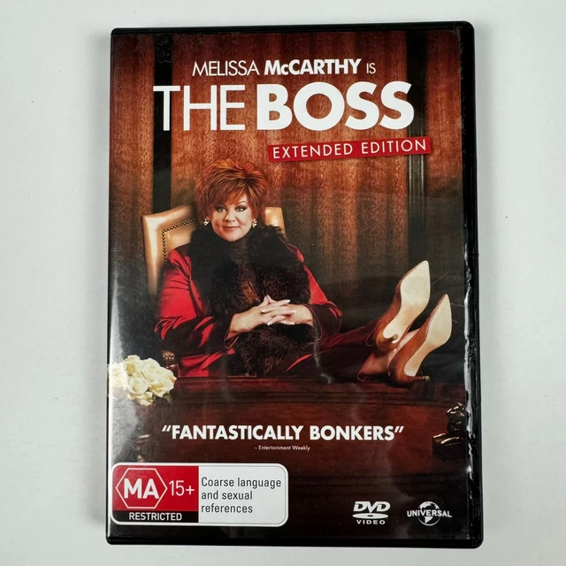 THE BOSS (DVD, 2016) Melissa McCarthy Kristen Bell Kathy Bates Region 4 ...