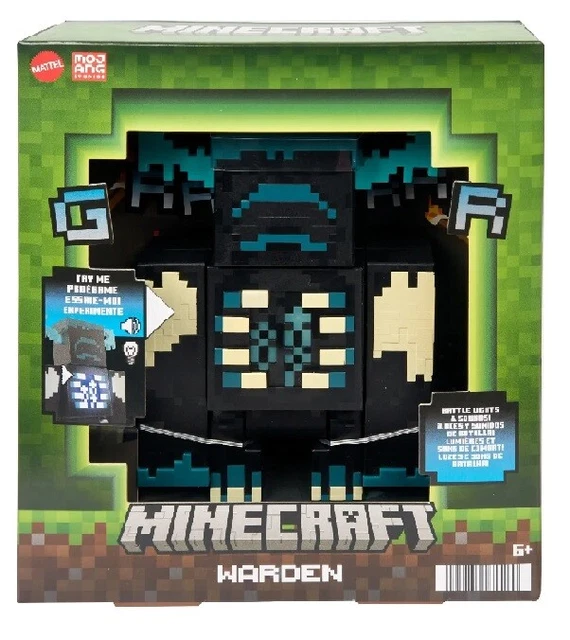 MATTEL MINECRAFT THE Warden Super Mob Boss | Toys £42.33 - PicClick UK