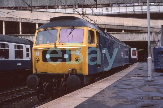 35MM RAILWAY SLIDE of Class 47 47435 @ Birmingham New Street Copyright ...