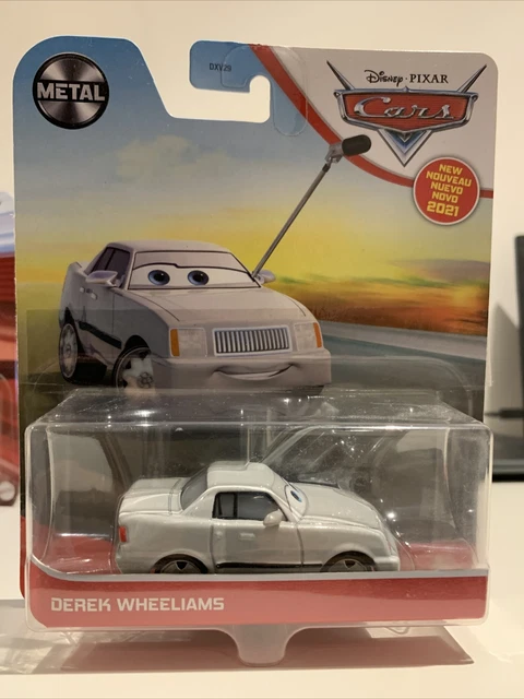 DISNEY PIXAR CARS - Derek Wheeliams Original Official Diecast $29.95 ...