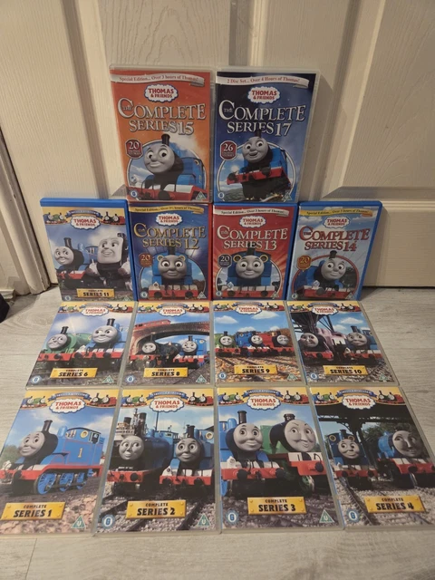 THOMAS THE TANK Engine DVD Collection - Complete Series Bundle x 14 ...