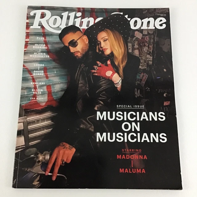 ROLLING STONE MAGAZINE Madonna Maluma numéro spécial 1357 novembre 2021 ...