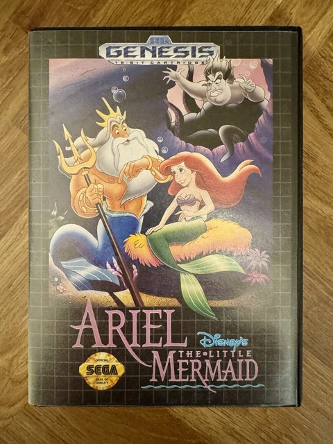 SEGA MEGA DRIVE/GENESIS GAME: Disney’s Ariel The Little Mermaid: CIB: 🎮 ...