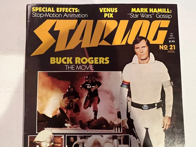 STARLOG NUMBER 21 April 1979 Vtg Gil Gerard Buck Rogers -Dawn of the ...