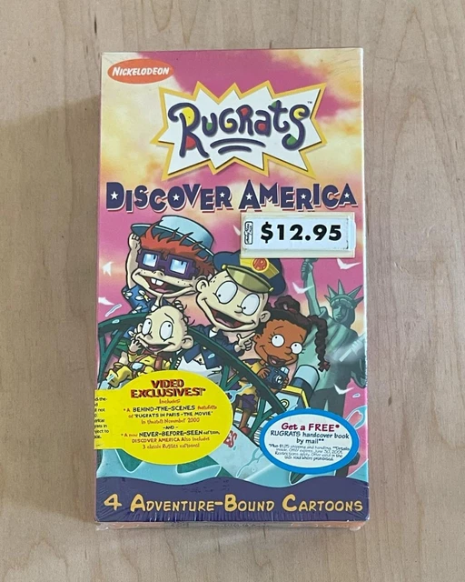 RUGRATS DISCOVER AMERICA (2000) Scellée VHS Paramount Animation ...