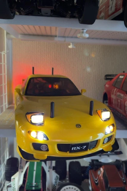 RX7 RC BODY Shell 1/10 Scale Clear Polycarbonate Drift Touring Car ...