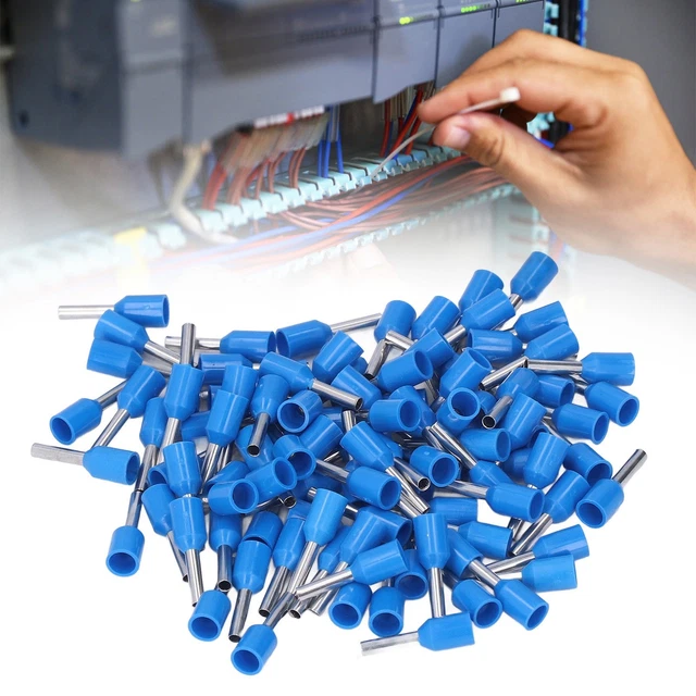 100PCS PIN CORD End Terminal E1508 Crimp Terminals Copper PVC Wire $9. ...