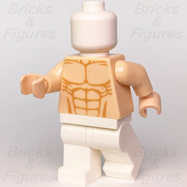 LEGO® BARE CHEST with Muscles Body Torso Minifigure Part 973pb0539c01 ...
