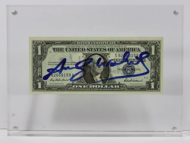 BILLET ONE DOLLAR signé par Andy Warhol, 1957 EUR 1.400,00 - PicClick FR