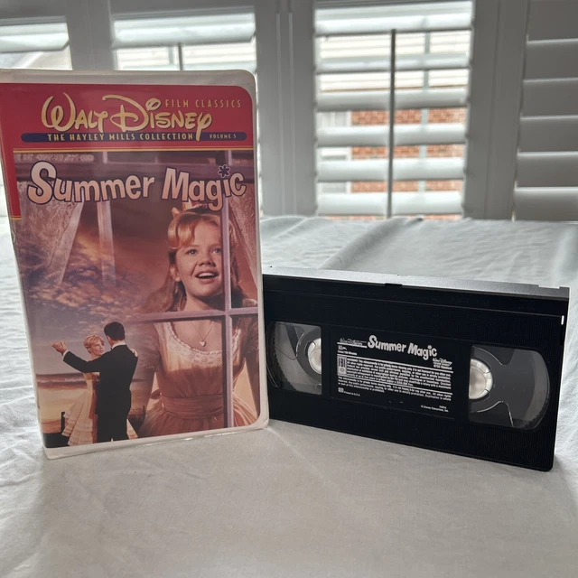 WALT DISNEY SUMMER MAGIC" FILM CLAMSHELL VHS CLASSICS HAYLEY MILLS Home ...