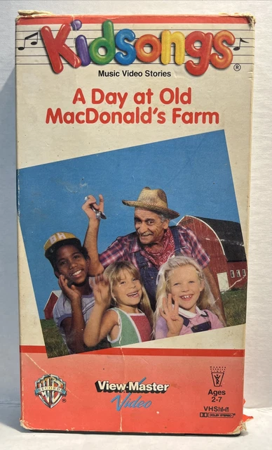 KIDSONGS A DAY at Old Macdonald's Farm VHS $9.22 - PicClick CA